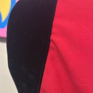 Jackets & Coats | Moschino Red Wool Question Mark Vest | Poshmark